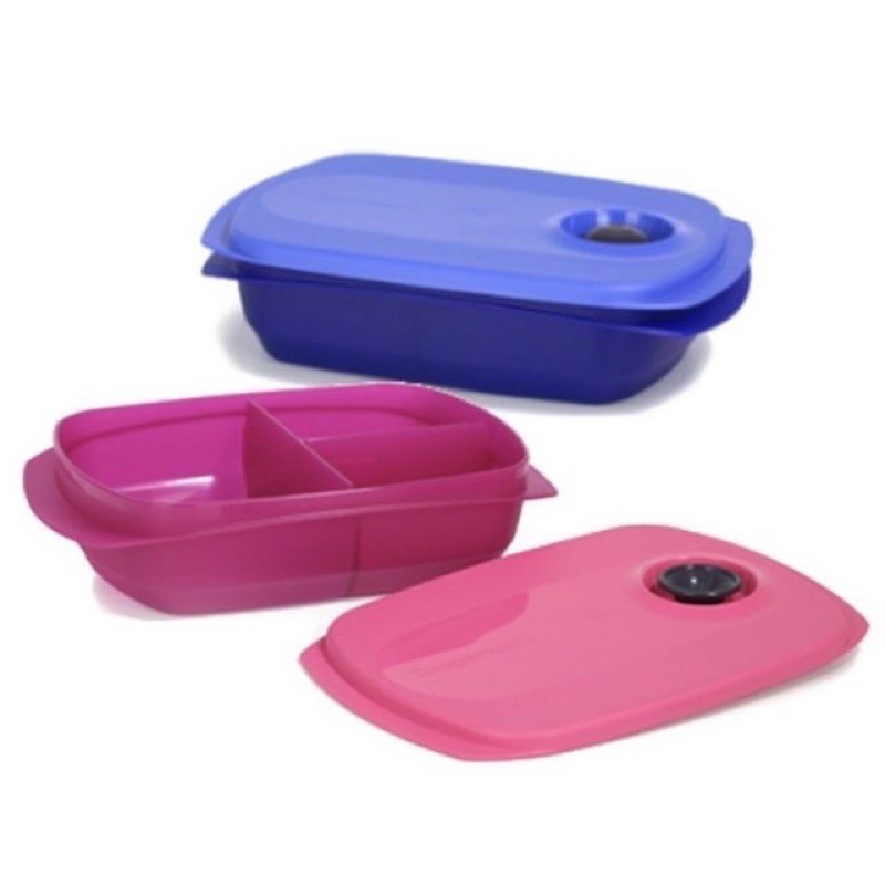 Tupperware Reheatable Divided Lunch Box (1PC) | Shopee Malaysia