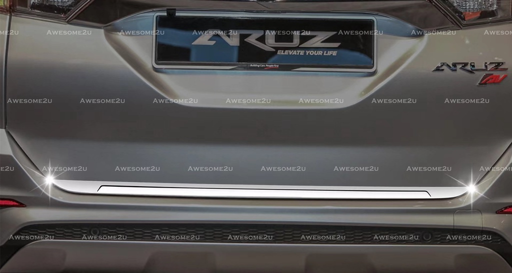 Awesome2u Perodua Aruz Rear Tail Gate Trim Garnish Accessories ...