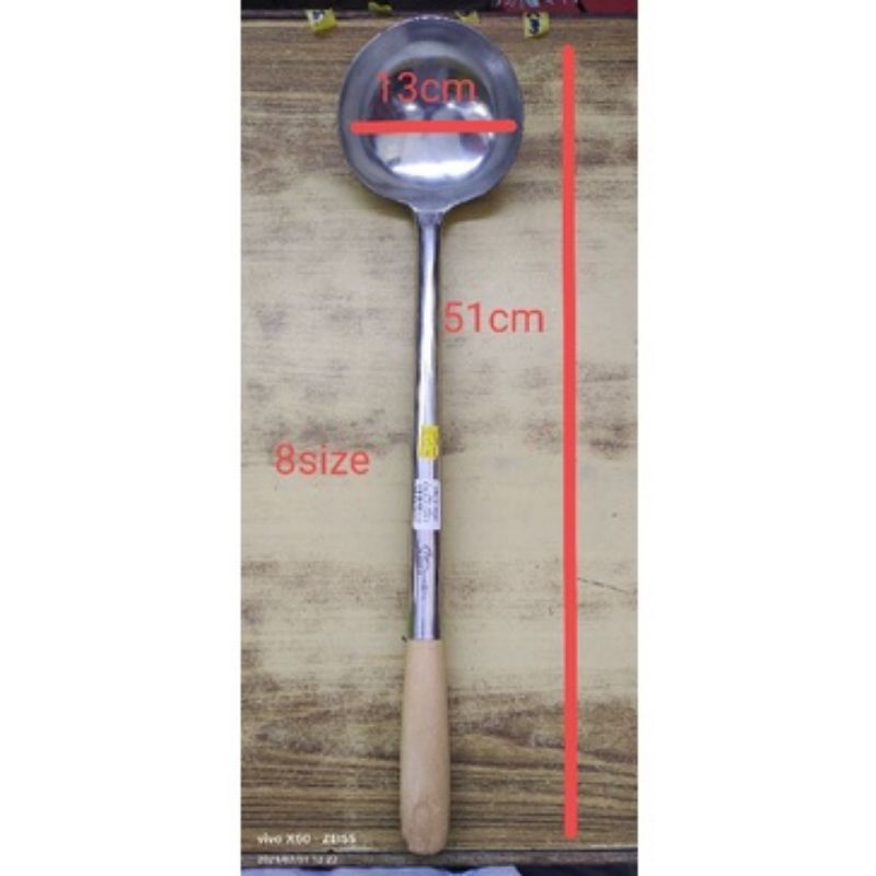 Sudip & Senduk/Sudip masakan Panas/Senduk Goreng besi tebal/Stainless ...