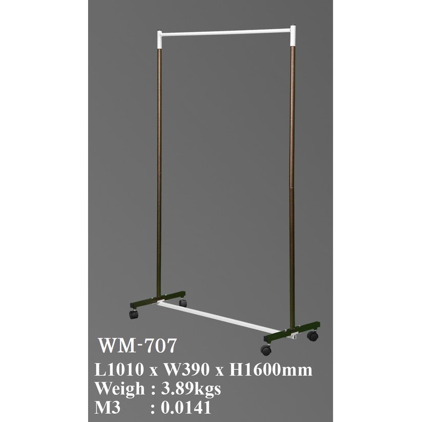 WM-707 Garment Cloth Hanger/ rak sidai kain/ rak baju | Shopee Malaysia