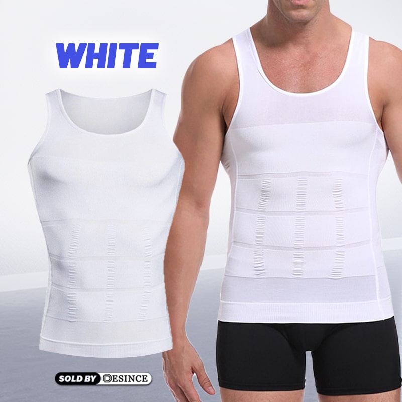 🇲🇾 DESINCE Men Slimming Singlet Man Singlet Body Shaper Slim Shapewear ...