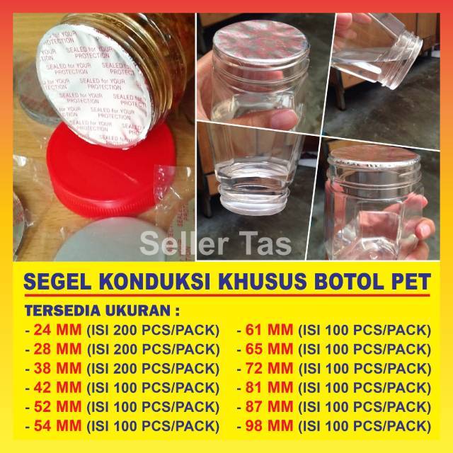 Pet Bottle Aluminum Foil conduction seal | Shopee Malaysia