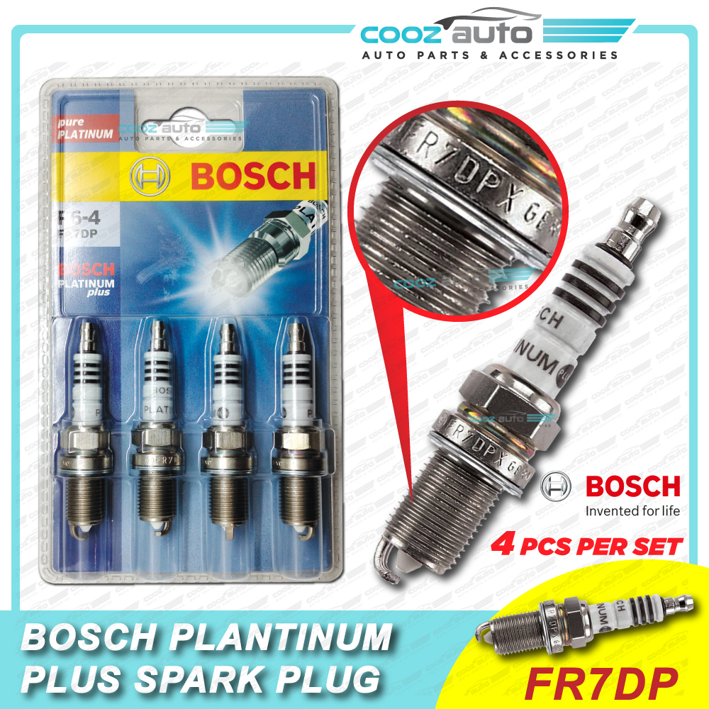 Bosch Platinum Plus Spark Plug FR7DP | Shopee Malaysia