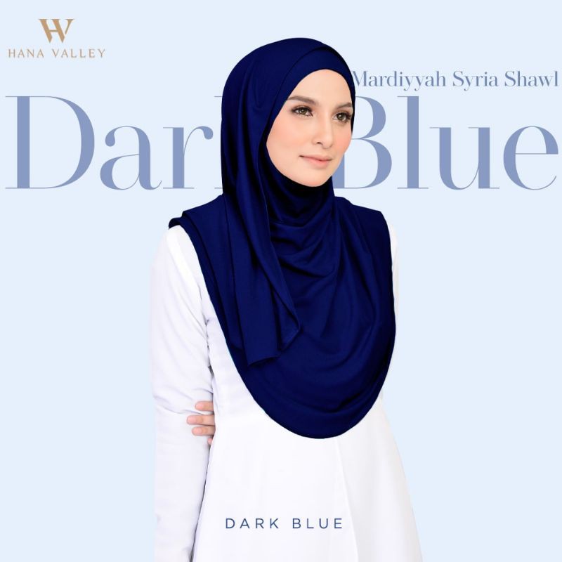 Tudung Mardiyyah Syria Shawl by Hana Valley | Shopee Malaysia