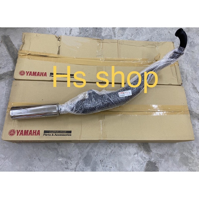 Yamaha exhuast muffler pipe Rxz 100% original Yamaha 3Bs ekzos | Shopee ...