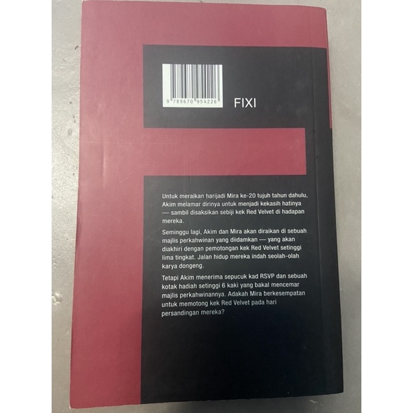 BUKU FIXI MURAH ( VELVET ) 🔥 | Shopee Malaysia