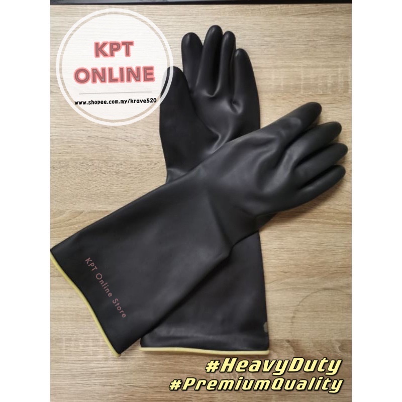 HEAVY DUTY RUBBER GLOVE / SUPER BIG SIZE RUBBER GLOVE / HUGE RUBBER ...