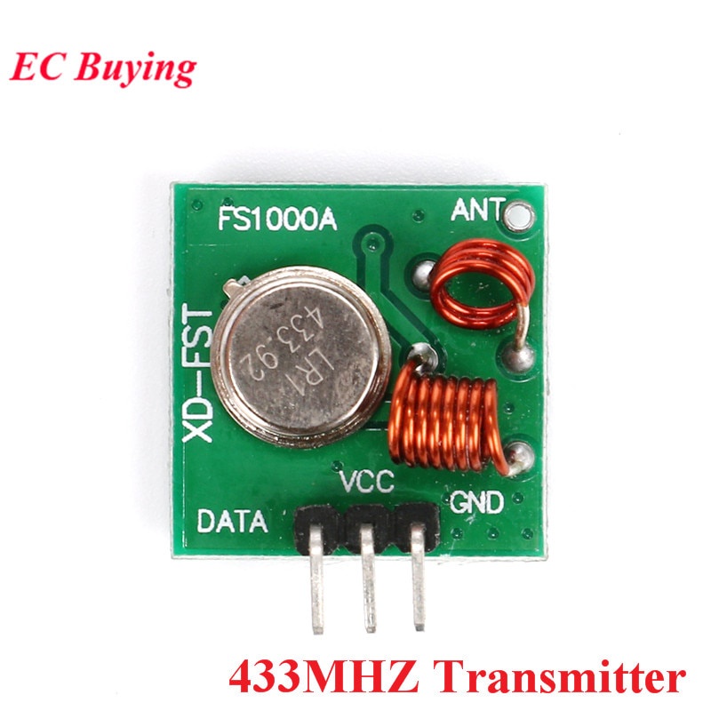 315mhz 433mhz RF Transmitter and Receiver Module for Arduino/ARM/MCU WL ...