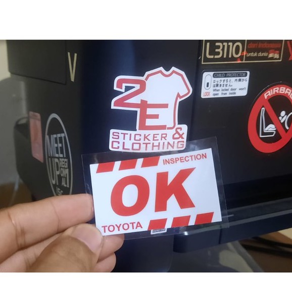 Toyota INSERT OK sticker | Shopee Malaysia