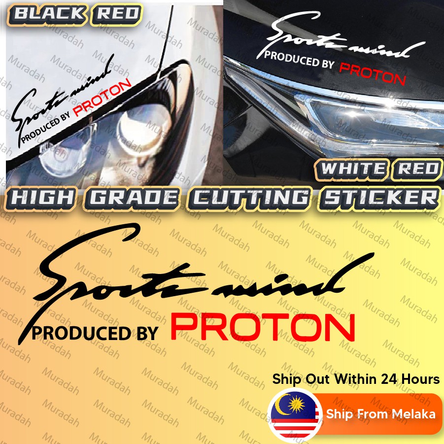 [READYSTOCK]PROTON Car Sticker Sport Mind PREVE SAGA PERSONA X70 X50 ...