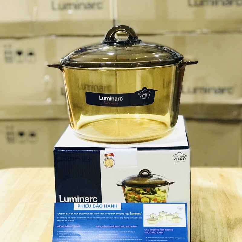 Luminarc Vitro glass pot 3 liters - Genuine | Shopee Malaysia