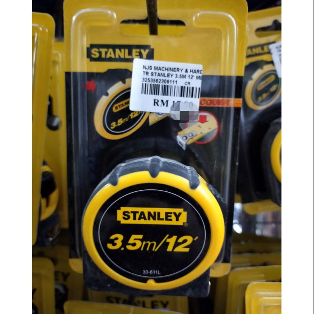 Stanley Tylon Measuring Tape 3.5M/5M/8M (Ready Stock) | Shopee Malaysia