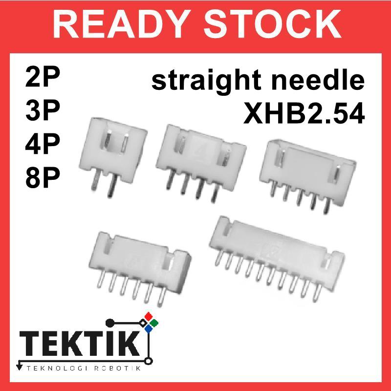 Straight needle XH2.54mm XHB2.54mm connector male 2/3/4/8P buckle socket with lock | xh2.54 Y ...