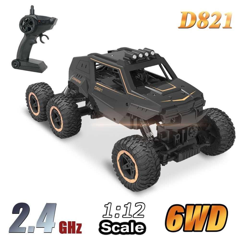 YIDAJIA D821 RC Car RC Crawlers RTR 1/12 Scale 6WD 2.4GHz Off Road ...