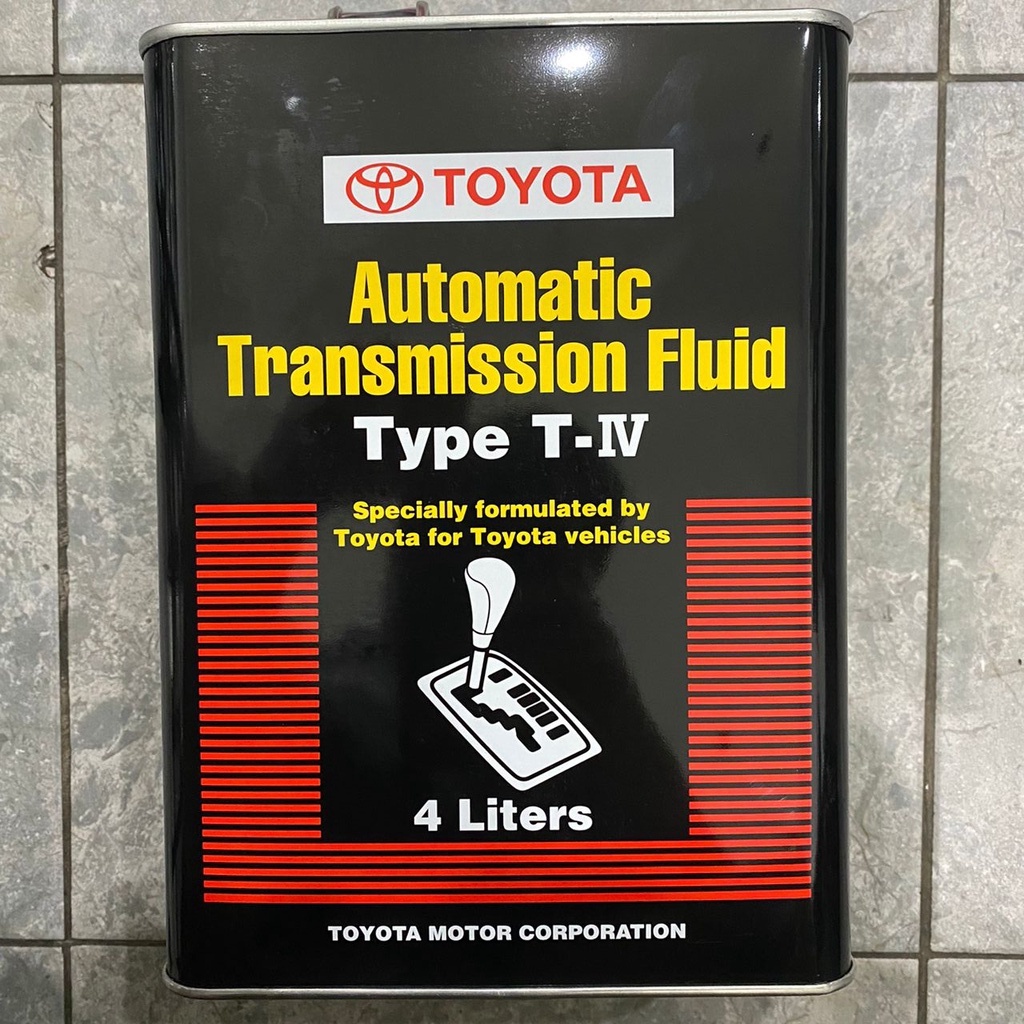 TOYOTA GENUINE ATF TYPE T-IV AUTO GEAR BOX OIL 4L TRANSMISSION FLUID ...