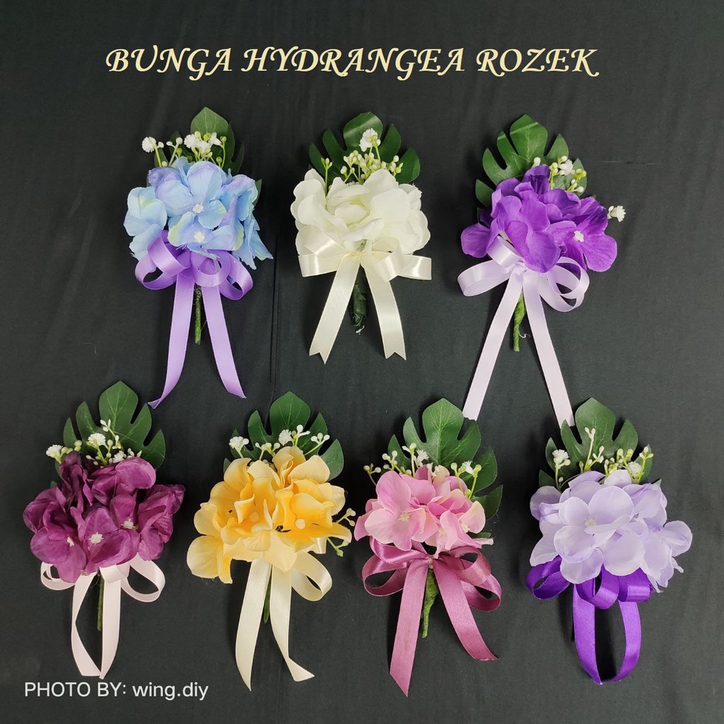 1 PCS | BUNGA HYDRANGEA ROZEK/ BUNGA KENDARAT/ BUNGA DADA/ HYDRANGEA ...