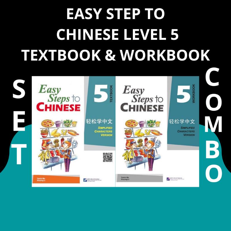 🇨🇳[PRINTED] -FREE AUDIO 🎧- EASY STEP TO CHINESE TEXTBOOK & WORKBOOK ...