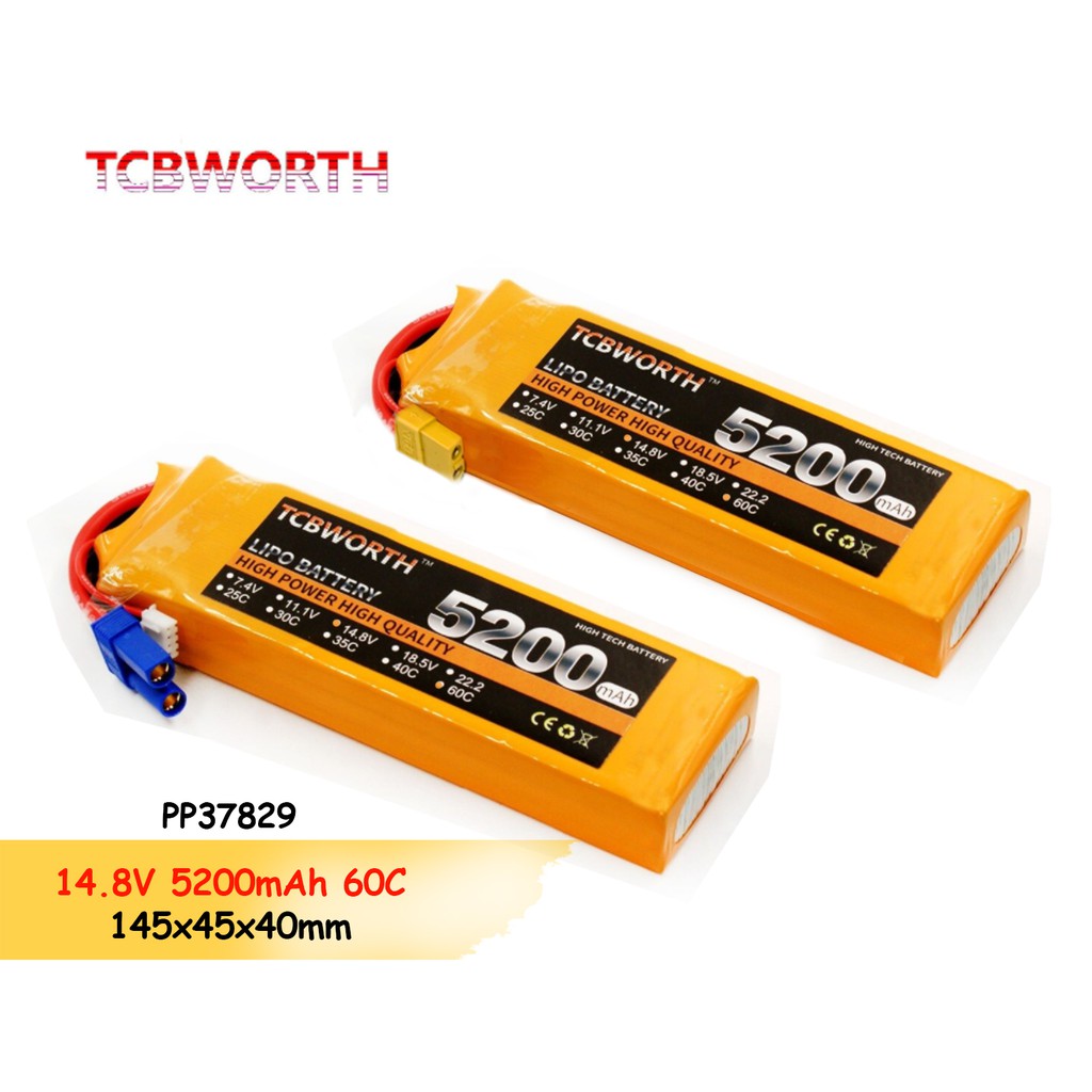 TCBWorth TCB Lipo Battery High Power Quality 4S 6S 1500mAh-6000mAh 7.4V ...