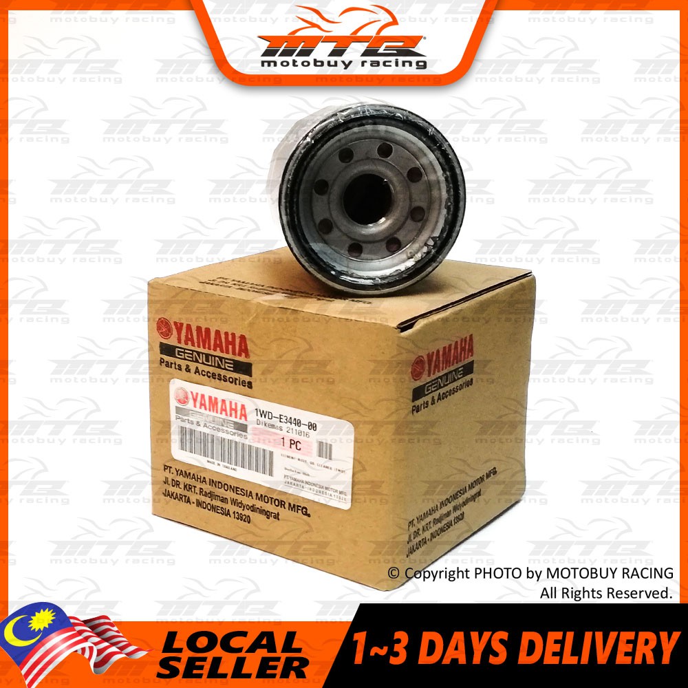 YAMAHA R25 / MT07 / MT09 / TRACER / XJ6 OIL FILTER (ORIGINAL) | Shopee ...