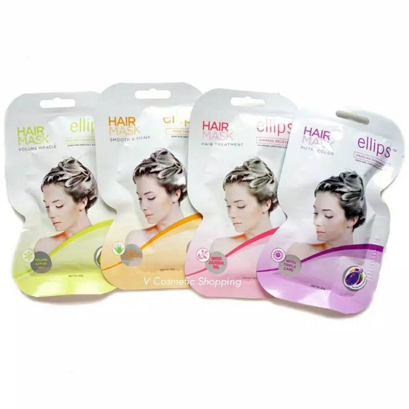Ellips vitamin Hair Mask 20g ellips Hair Mask 20 g / ellips Hair Mask ...