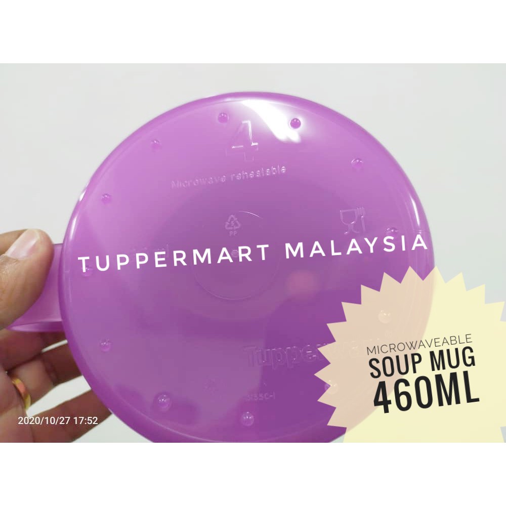 Tupperware Microwaveable Soup Mug 460ml (rare) | Shopee Malaysia
