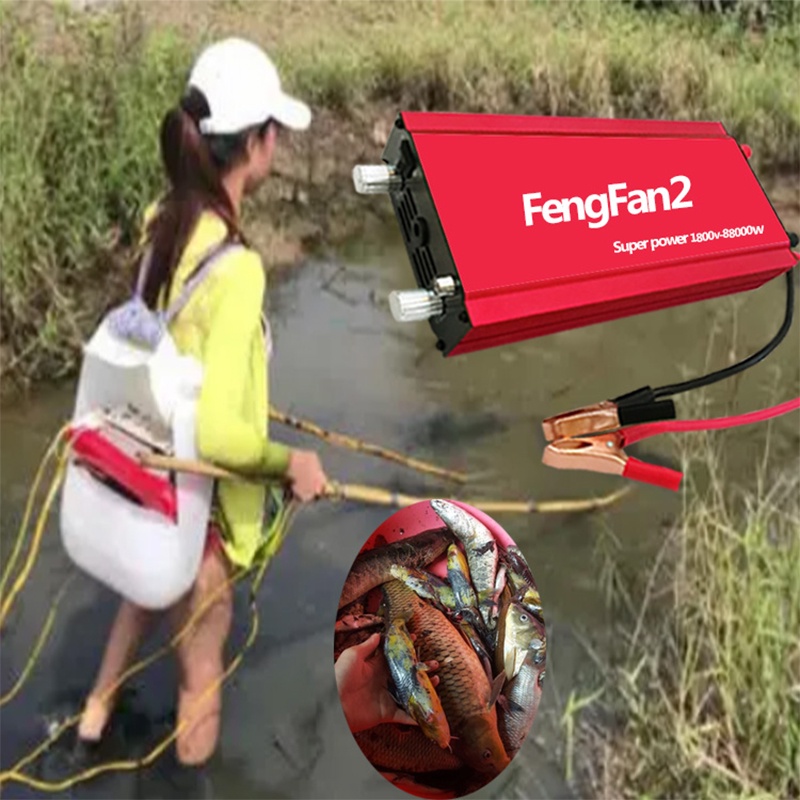 DC12V Ultrasonic Inverter Electro High Powered Fisher Fishing Machine ...