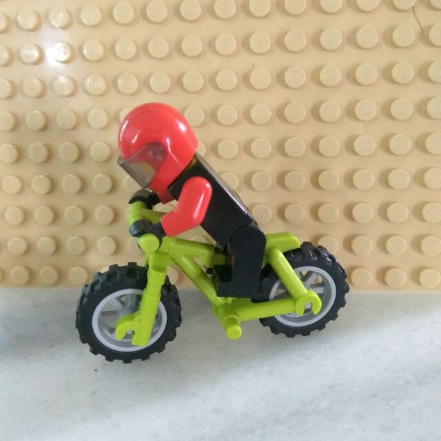 Lego Green Mountain Bike ( minifigure not included ) | Shopee Malaysia