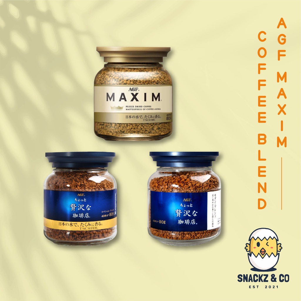 [Japan AGF Maxim Coffee🎌] Aroma Select / Luxury Blend / Luxury Mocha ...