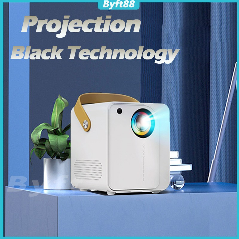 READY STOCK Portable mini projector Full HD Projector Home Projector ...