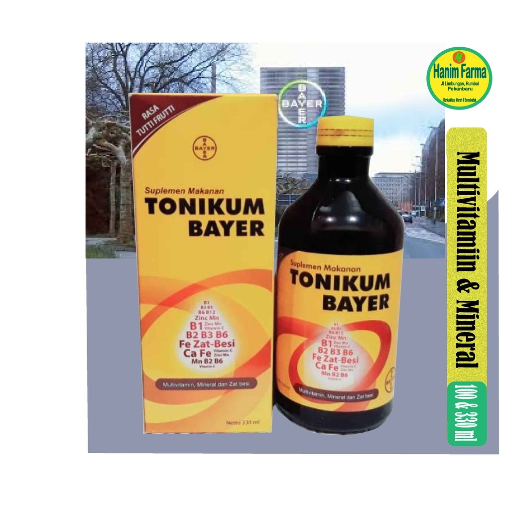 Bayer Tonic, Multivitamin & Mineral 330ml | Shopee Malaysia