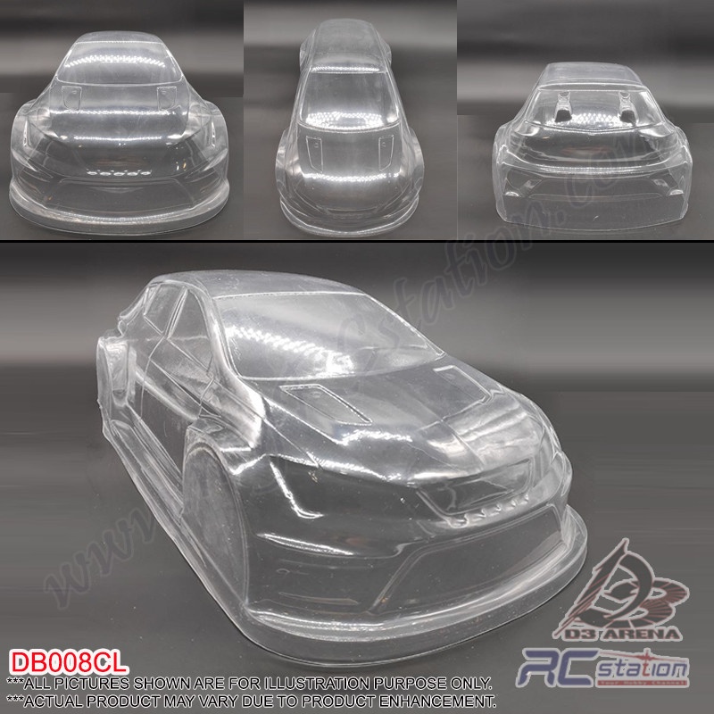 PVC 1/10 Body Shell - Ateca Suv W:200 WB255 - BD008 | Shopee Malaysia