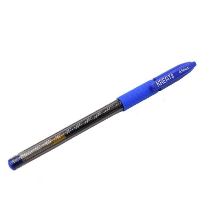 Kreati Ballpoint Blue Gel Ink Pen 0.5MM pen biru basah | Shopee Malaysia