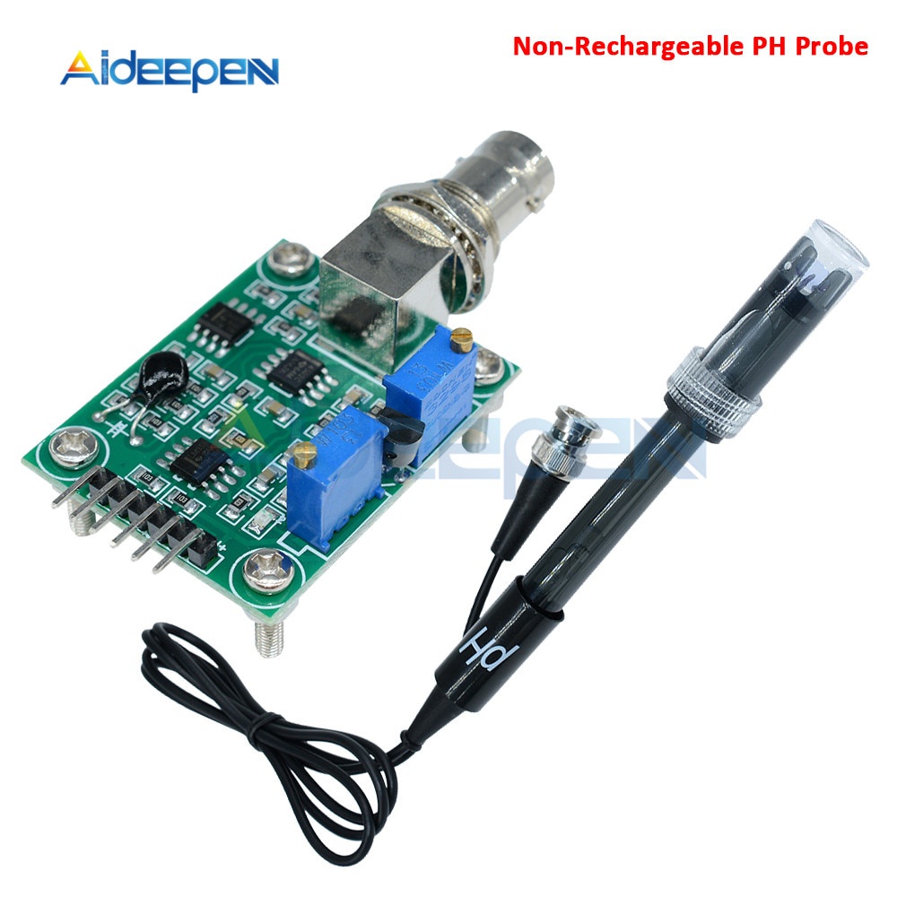 Liquid PH 0-14 Value Detection Regulator Sensor Module Monitoring ...