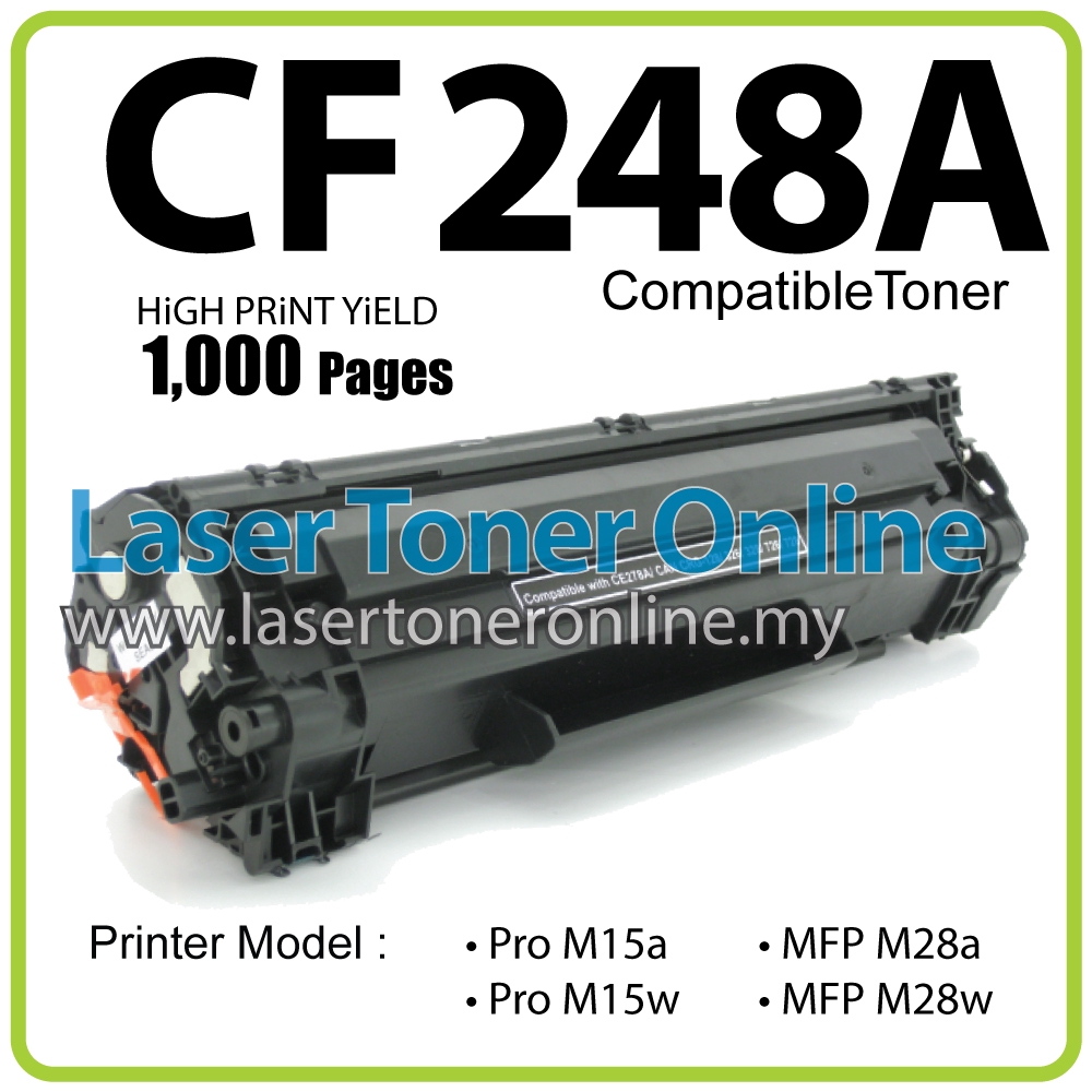 CF248A HP48A Compatible to HP 48A HP48 Laserjet Pro M15A M15w MFP M28a ...