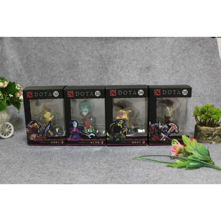 Dota2 DOTA 2 DEMI HERO ACTION FIGURE TOY 4PCS (SET E) | Shopee Malaysia