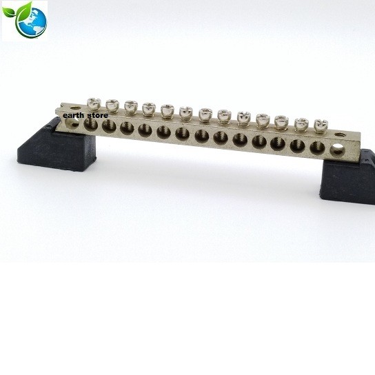 1METER BRASS NEUTRAL LINK - CHROME SURFACE / Pvc Neutral Link Support ...