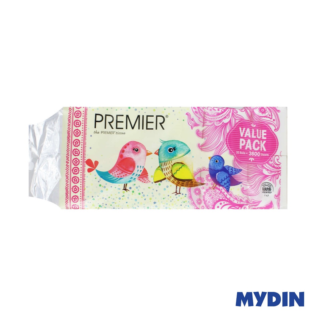 Premier Nature Toilet Rolls (2ply x 20 rolls) | Shopee Malaysia