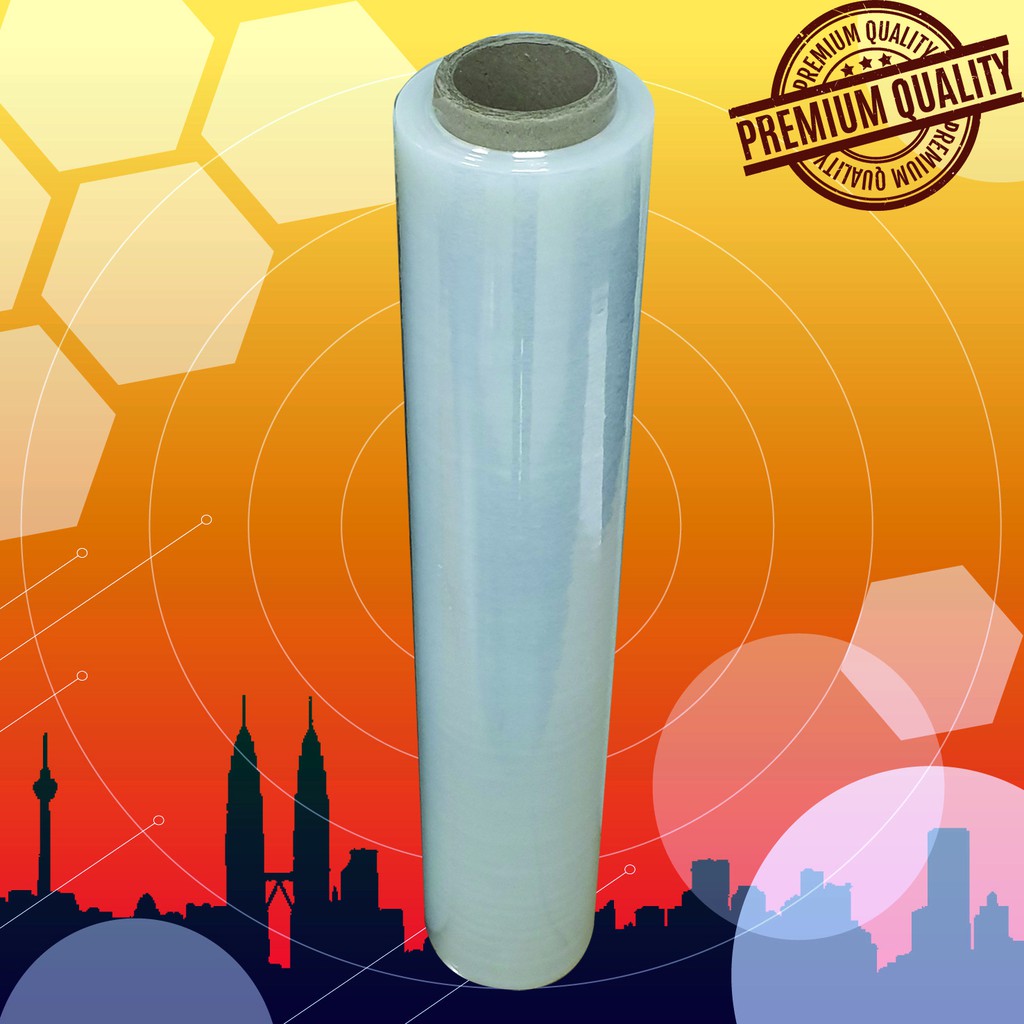 STRETCH FILM / WRAPPING ROLL 500MM X 2.20KG X 200G | Shopee Malaysia