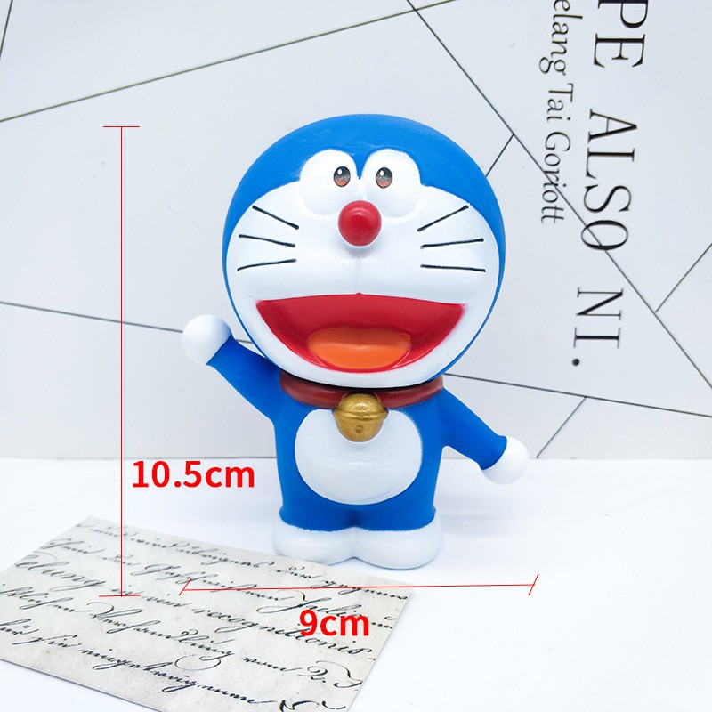 10.5cm Doraemon Figurine Set Cake Toppe | Shopee Malaysia