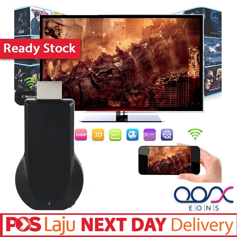 ORIGINAL MiraScreen OTG Wireless Display Mirroring Receiver Casting ...