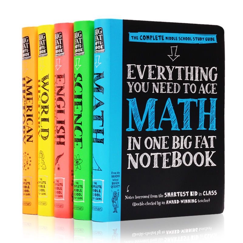 (5books hardcover) Everything You Need To Ace Books Notebook | Shopee ...