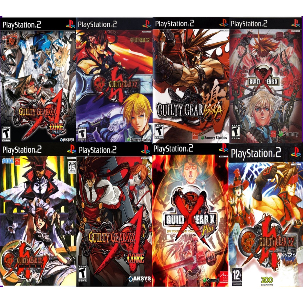 PS2 Guilty Gear All Series Collection | Shopee Malaysia