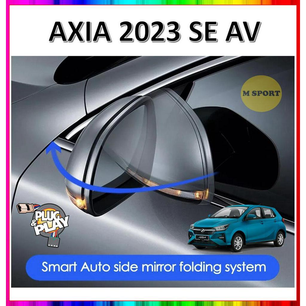 PERODUA AXIA 2023 AV / SE SPEC SIDE MIRROR AUTO FOLD SYSTEM (PLUG ...