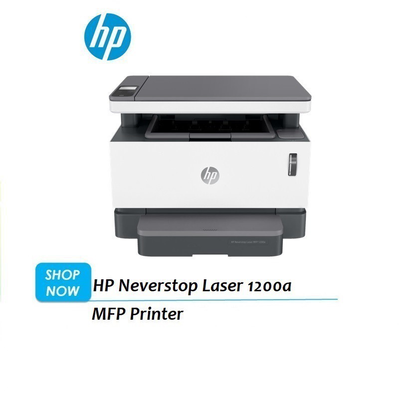 HP Neverstop Laser MFP 1200a Multifunction Laser Printer | Shopee Malaysia