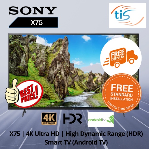 SNY-KD43X75 | Sony 43-Inch X75 4K Ultra HD Android TV | Shopee Malaysia