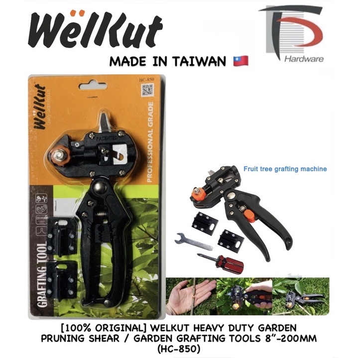 [100% ORIGINAL] WELKUT HEAVY DUTY GARDEN PRUNING SHEAR / GARDEN ...