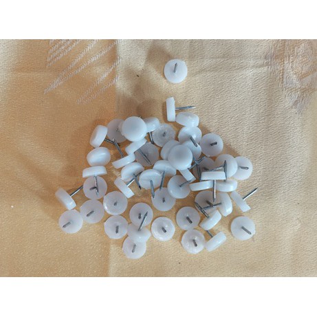 (50PCS) LEG NAIL 5/8" (WHITE) | Shopee Malaysia
