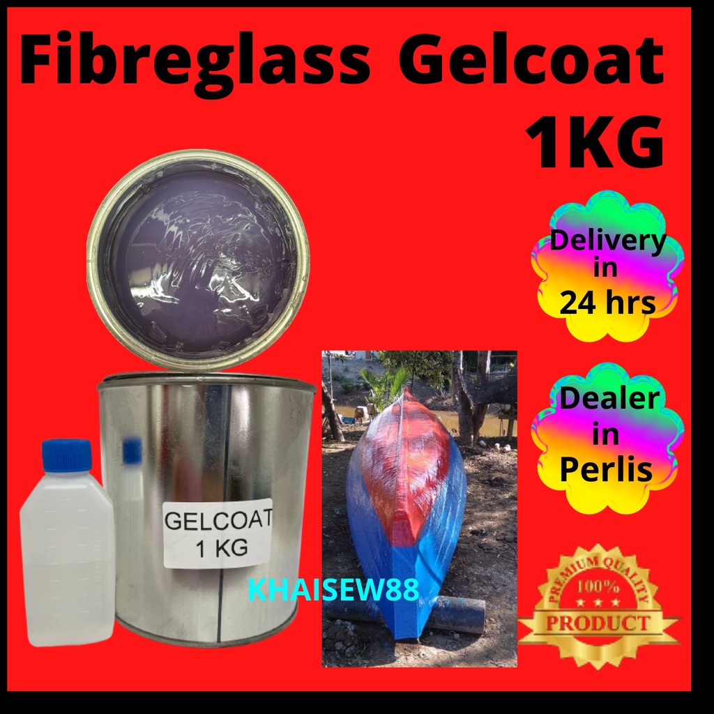 Gelcoat Fibreglass / Fiber Gelcoat / Bot Fiber | Shopee Malaysia