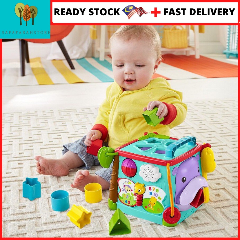 Permainan Kanak Permainan Cube Fisher Price Baby Kids Play & Learn ...