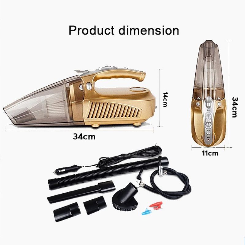 Vacuum Car Cleaner Multifunction 4 in 1 🔥READY STOCK🔥 | Shopee Malaysia